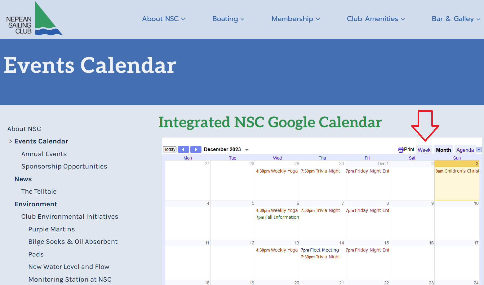 2024 Events Added to NSC's Google Calendar - Nepean Sailing Club